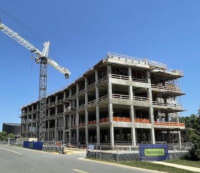 ‘Topping out’ the new SciTech Campus building | George Mason University ...